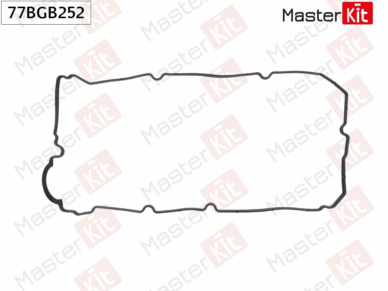 Прокладка клапанной крышки Mitsubishi L 200 TRITON KJ KK KL/Fiat FULLBACK 502 503 MasterKit 77BGB252