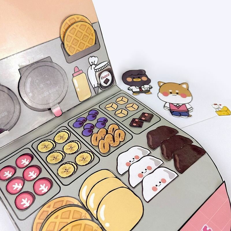 Креативная Милая Тихая книга-декомпрессия