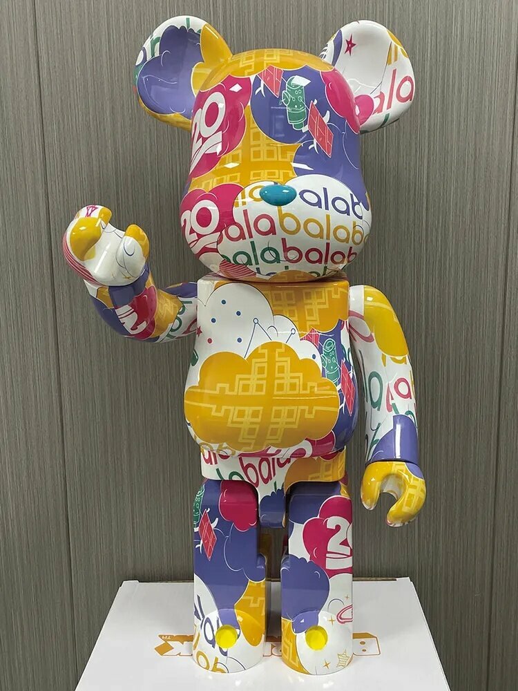 Bearbrick Фигурка декоративная balabala, высота 70 см
