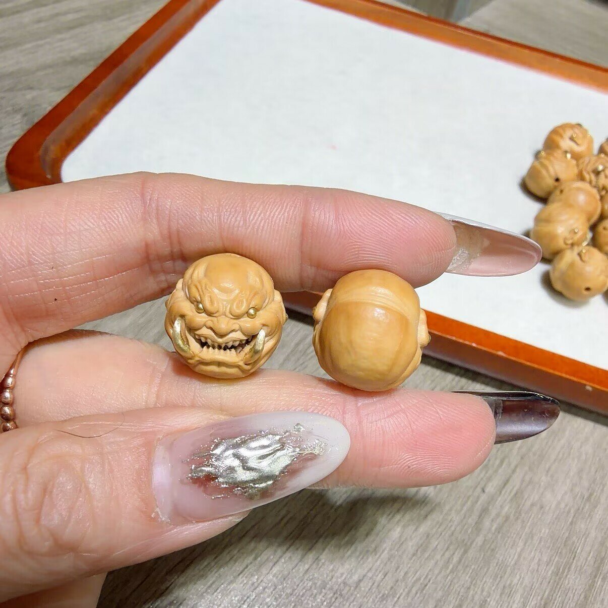 Изысканные резные головы обезьяны, различные свободные бусины, аксессуары для DIY, браслеты, ожерелья, разделительные бусины, подвески, подвесные украшения, голова обезьяны