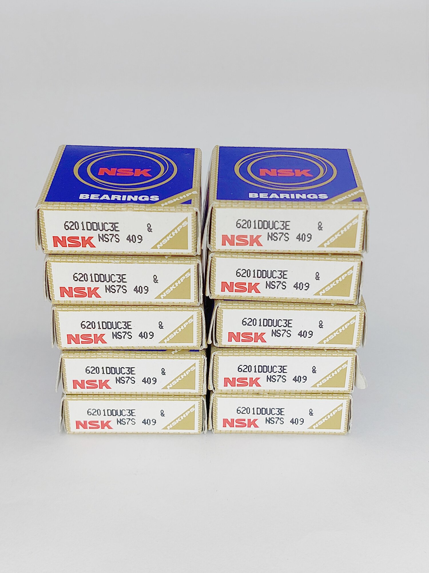 Подшипник NSK 6201DDUC3E HPS 12х32х10 мм к-т 10 шт.