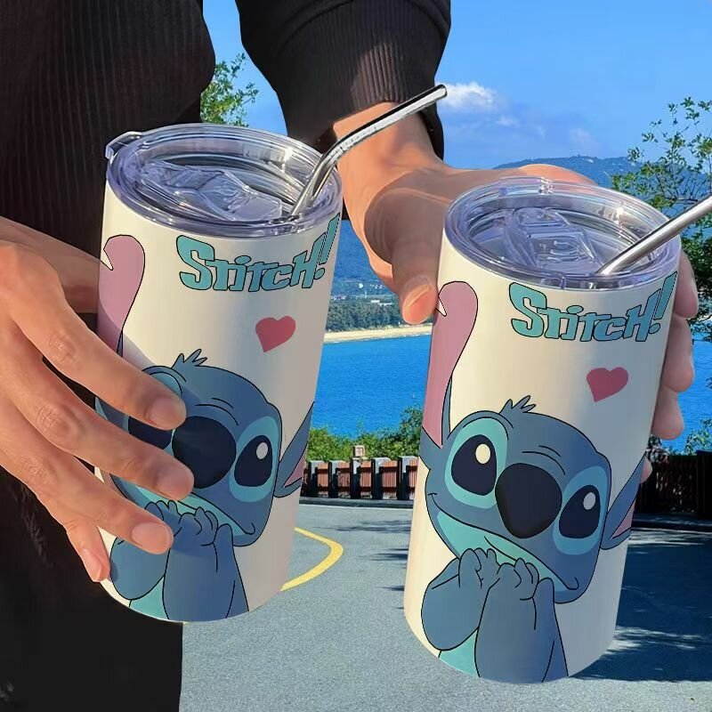 Термос-чашка Disney Лило и Стич Potdemiel, Stitch-1, Унисекс
