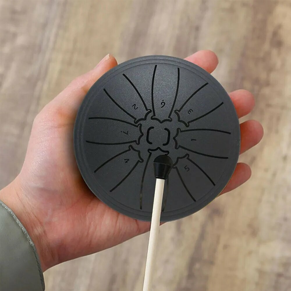 Глюкофон 10.5 см глюкофон, ханг, перкуссия, барабан для медитаций и для йоги