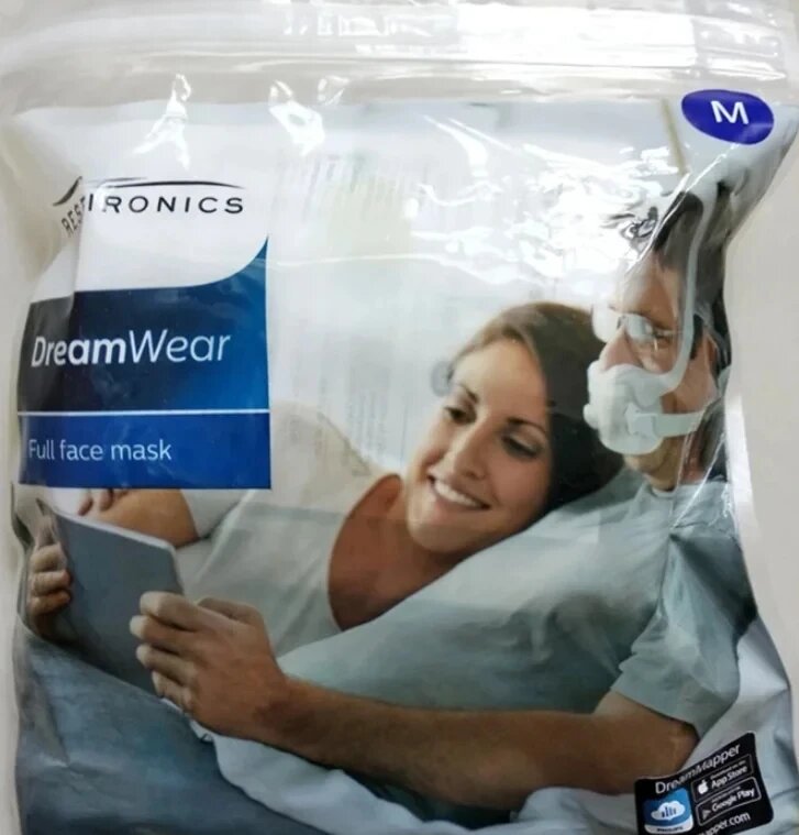 CPAP маска Philips Dreamwear Medium, для сна, против храпа