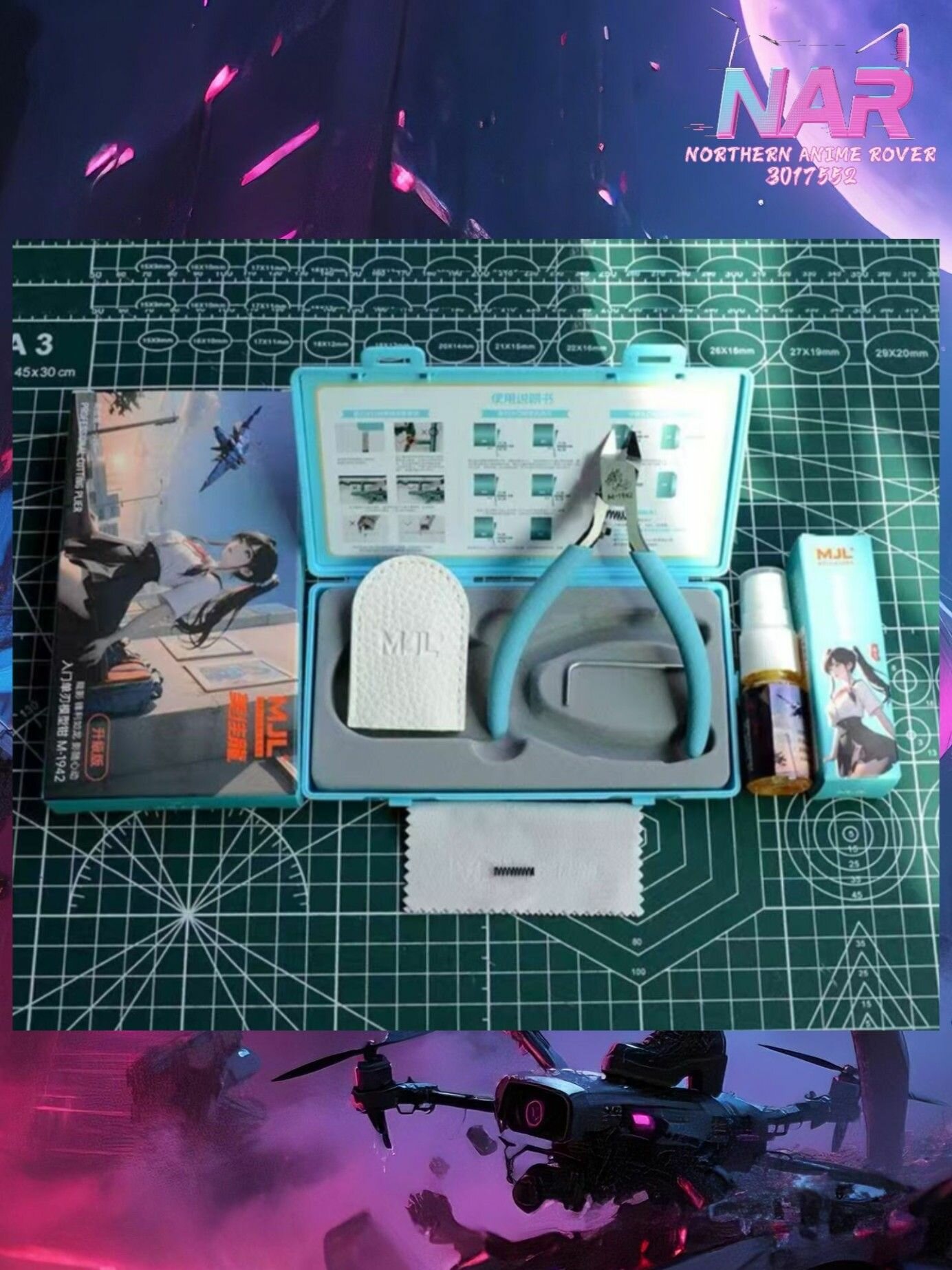 Бокорезы MJL Dragon Shadow (стартовые однолезвийные) для новичков в сборке Gundam