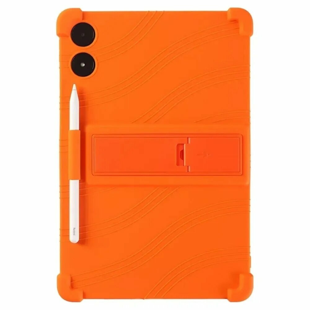 Подходит для Xiaomi Poco Pad / Redmi Pad Pro планшетный чехол 12,1 дюйма детей безопасности мягкий силиконовый ударопрочный чехол с скобками