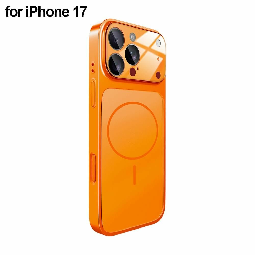 Подходит для iPhone 17 серии, матовый магнитный защитный чехол