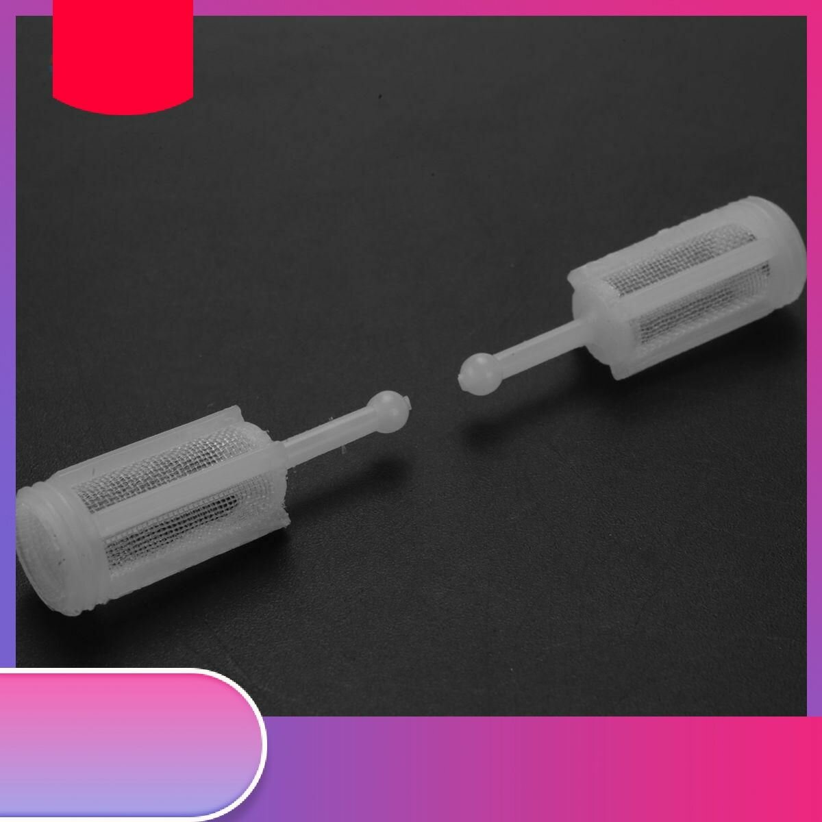 Фильтры для пневмоаэрографа, 24 шт, универсальные сменные фильтры для пистолета-распылителя, защита сопла от загрязнений, комплект для чистой покраски