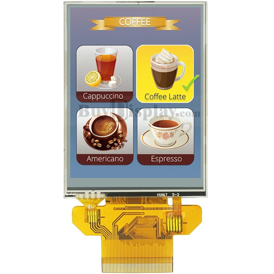 2,8-дюймовый TFT ЖК-дисплей 240X320 с контроллером ST7789V SPI последовательный + параллельный интерфейс с бесплатным разъемом, дополнительная сенсорная панель