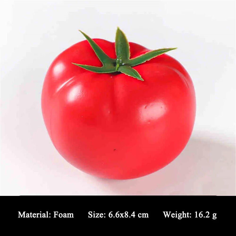Искусственные вишневые помидоры из ПВХ/Пенопласта Красный, design 1