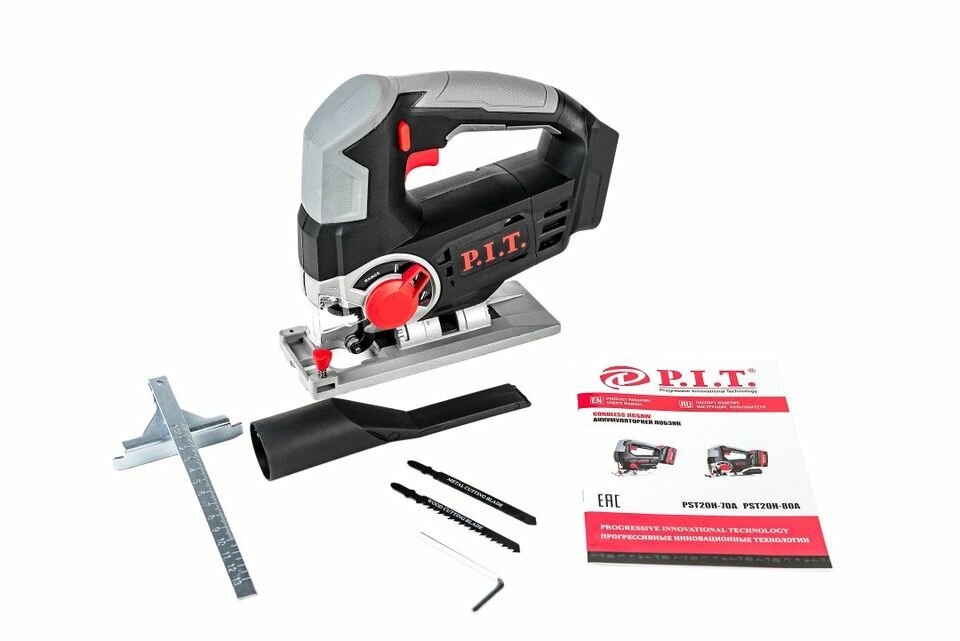 Лобзик аккумуляторный P.I.T. PST20H-80A SOLO ( без акб и зу )