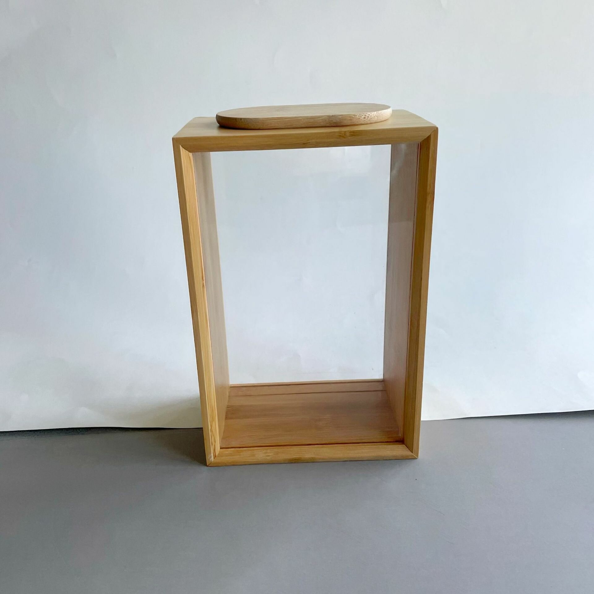 Лучшая продажа: Большая емкость для чая, кофейная банка для домашнего использования, герметичная емкость для закусок и орехов, универсальная бамбуковая емкость для хранения