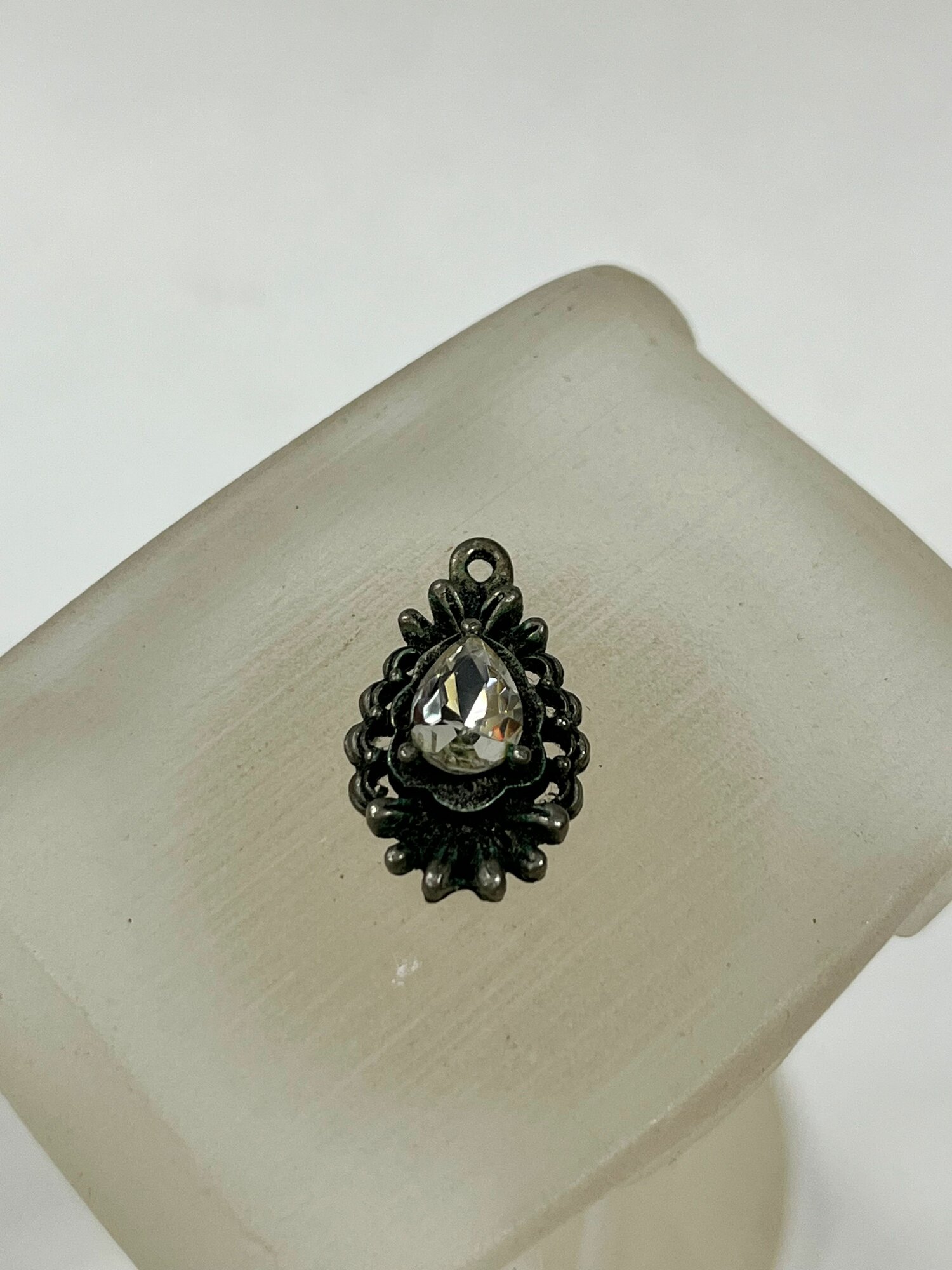 Винтажный кулон, подвеска для колье, капля