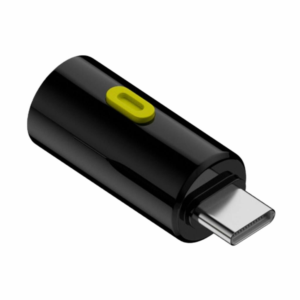 Мини-фонарик USB Type-C, Черный - Мужчина типа C