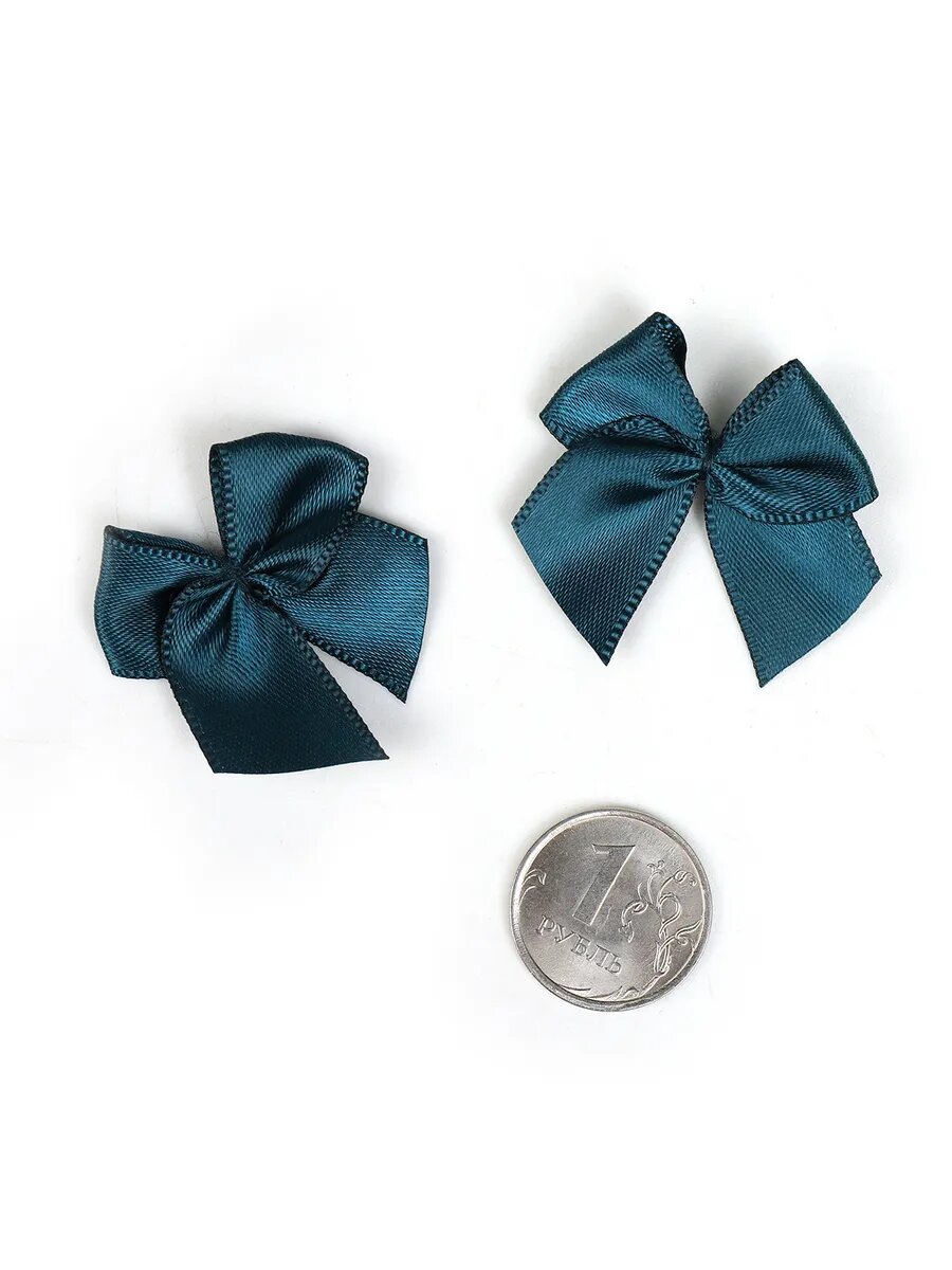 Бантики для рукоделия 100 шт 1,5 см