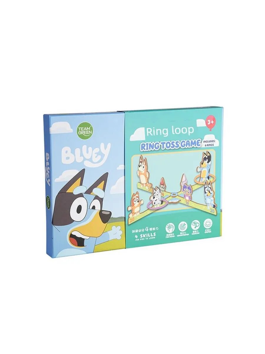 Настольная игра Кольцеброс (дерево, 6 колец, 5+ лет)