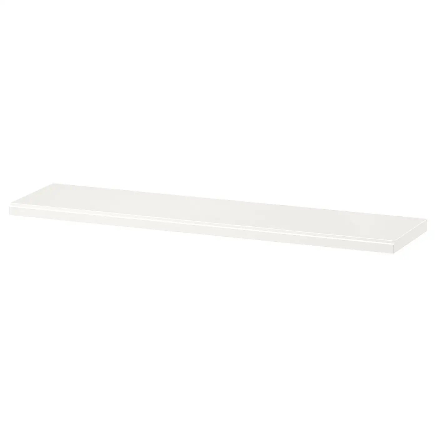 Полка TRANHULT, белая окрашенная осина, 80x20 см