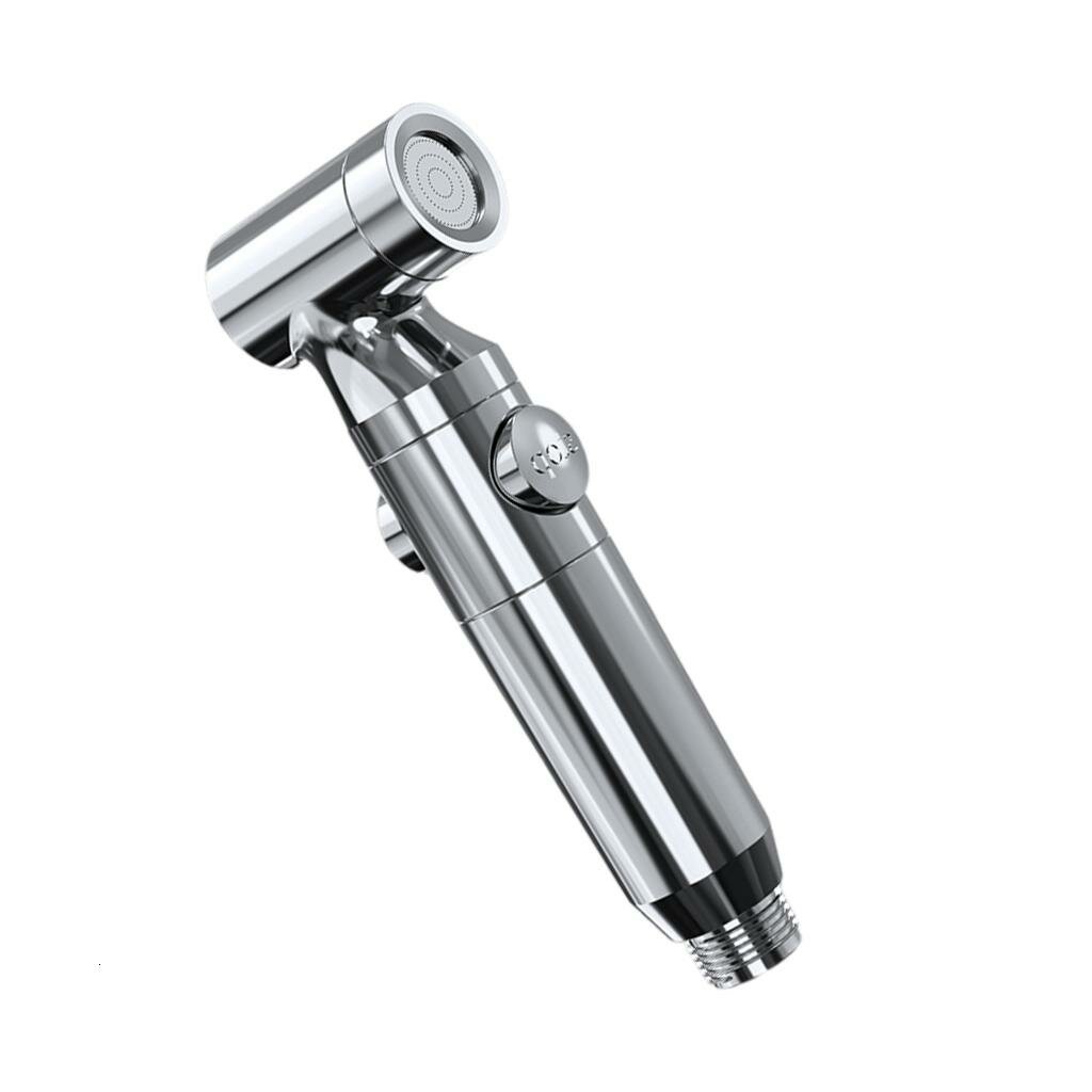 Ручной биде-распылитель для ванной, Серебро
