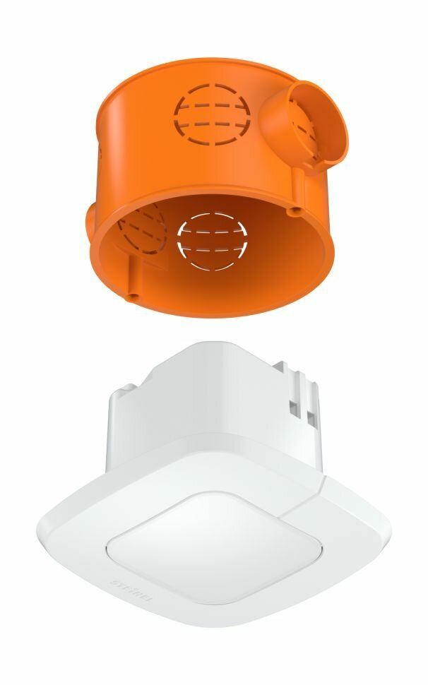 Инфракрасный датчик присутствия Steinel IR Quattro SLIM XS SQUARE KNX (058500)