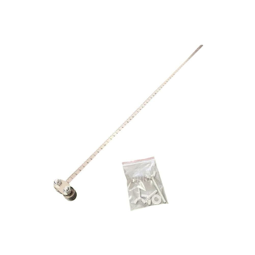 Штангенциркуль для точных измерений и легкой распиловки древесины, прецизионная направляющая для циркулярных пил, регулируемая направляющая из нержавеющей стали, измерительный инструмент для резки различных материалов.