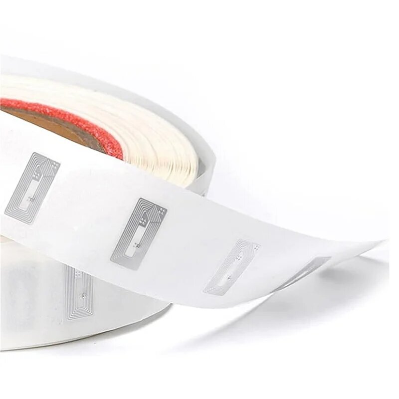 ELECT-500 шт. NFC-метки, наклейка с чипом NTAG213, пустые наклейки NFC, клейкие этикетки, RFID-метки, перезаписываемая память 144 байта