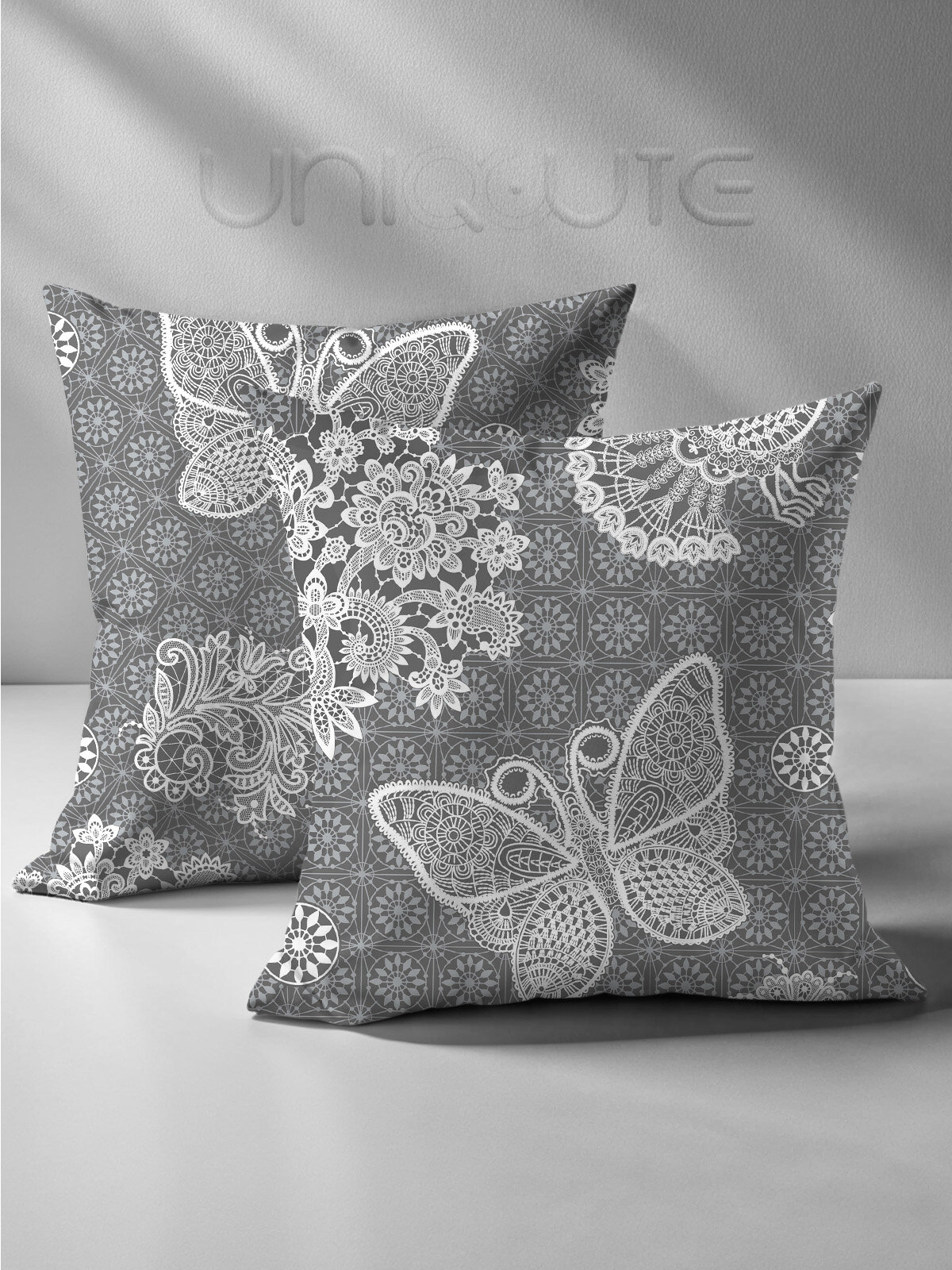 Комплект наволочек Uniqcute 70х70 см, 2 шт, Поплин, хлопок 100%, На волне