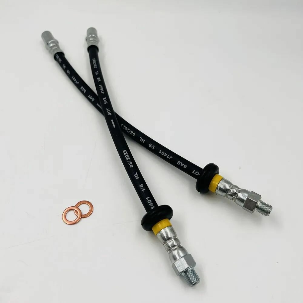 Шланг тормозной передний подходит для ВАЗ 2108-099, 2113-2115 комплект 2 шт