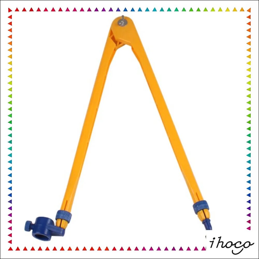 Уникальный демонстрационный циркуль для школьной доски, многофункциональный инструмент педагога, предназначенный для построения окружностей и уроков геометрии