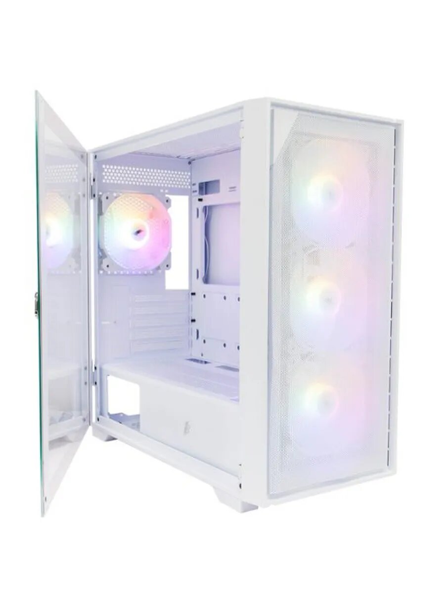 Корпус DK D6 D6-WH-4F1-W белый