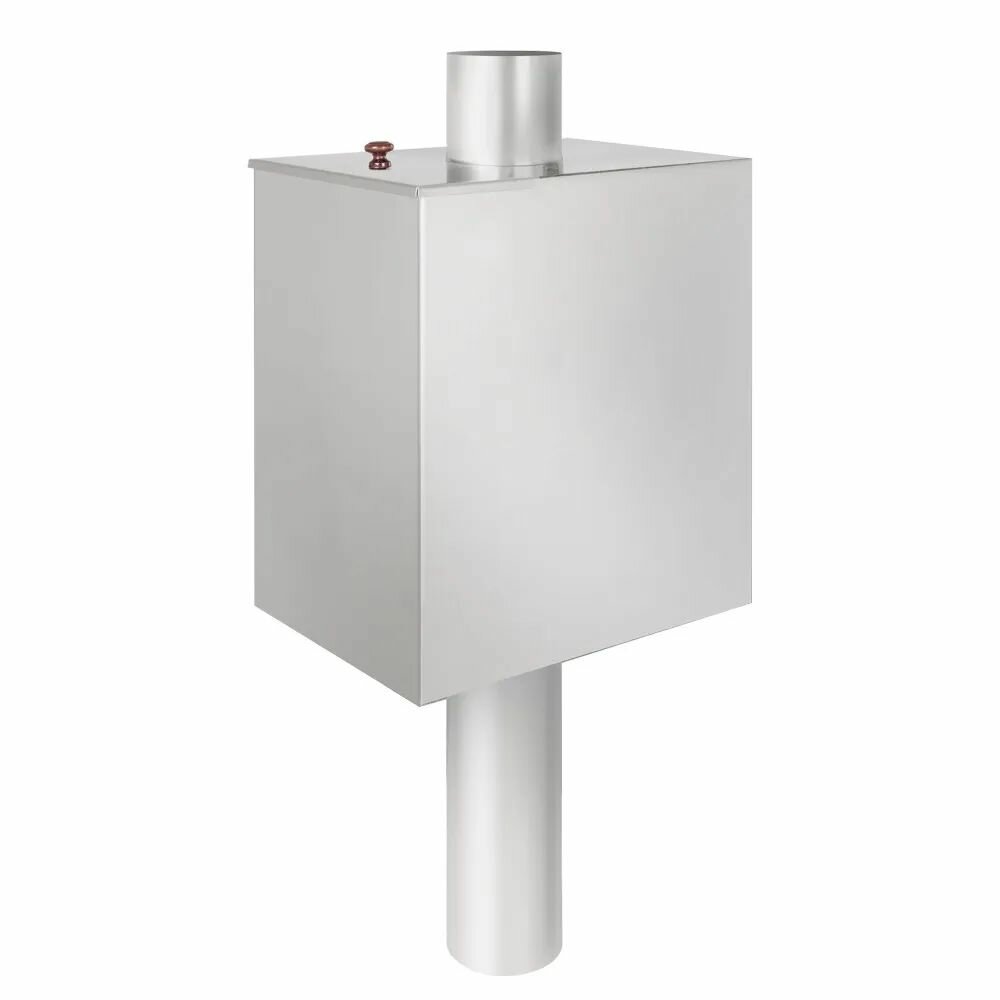 Везувий Бак на трубе 55 л 115 мм (Прямоугольный) 3/4" (AISI 439) ММ