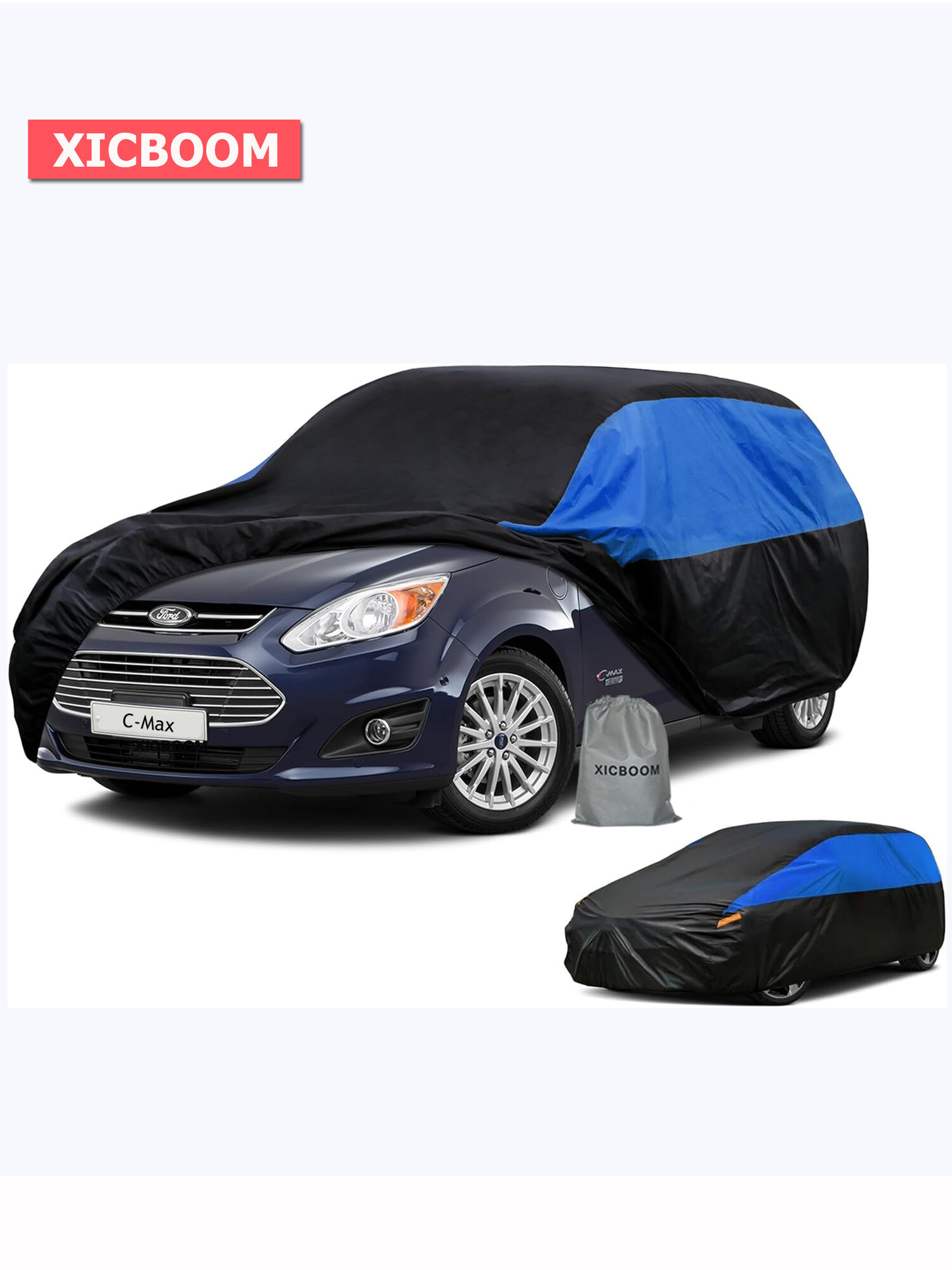 XICB00M Чехол на автомобиль Ford C-Max, Оксфорд 210D, 1 шт.