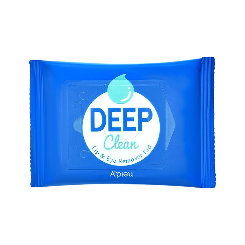 Салфетки для снятия макияжа A`PIEU DEEP CLEAN для глаз и губ 37 г