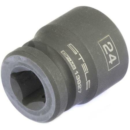 Головка ударная шестигранная, 24 мм, 1/2", CrMo // Stels