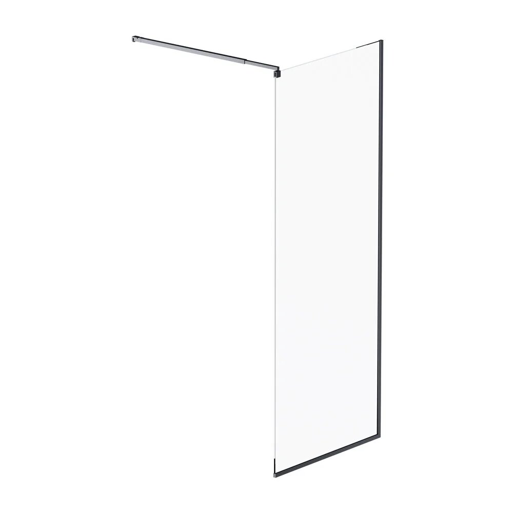 Душевая перегородка 80 см Am.Pm X-Joy W84WI-80-F1-BTE черный