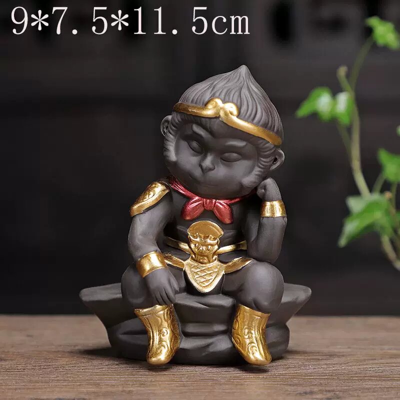 Аквариум, ландшафтный дизайн, украшения «Король обезьян», чай Укун, домашнее животное, аквариум, рокарий, бонсай,