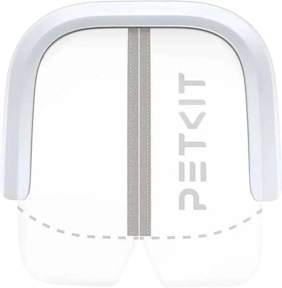 PETKIT самоочищающийся кошачий туалет с лотком для кошачьего наполнителя PURAMAX 2, MAX PRO, магнитная занавеска PETKIT, белая, 25 x 24 x 4 см, TC2-EC