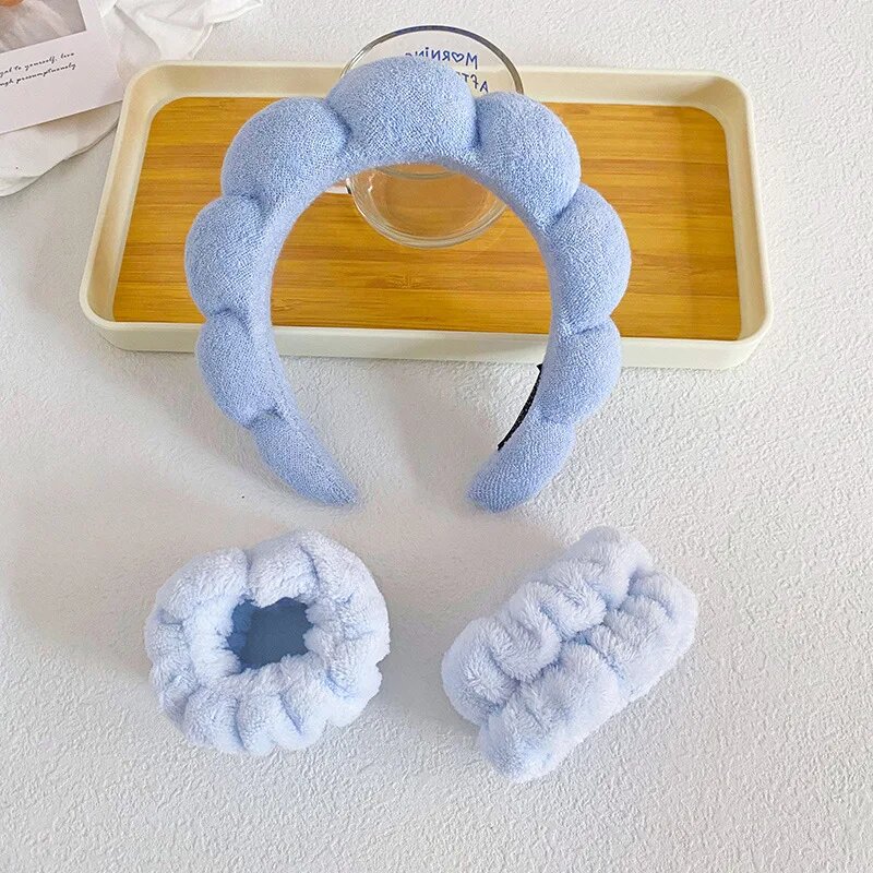 MOONBIFFY Повязки для умывания из микрофибры