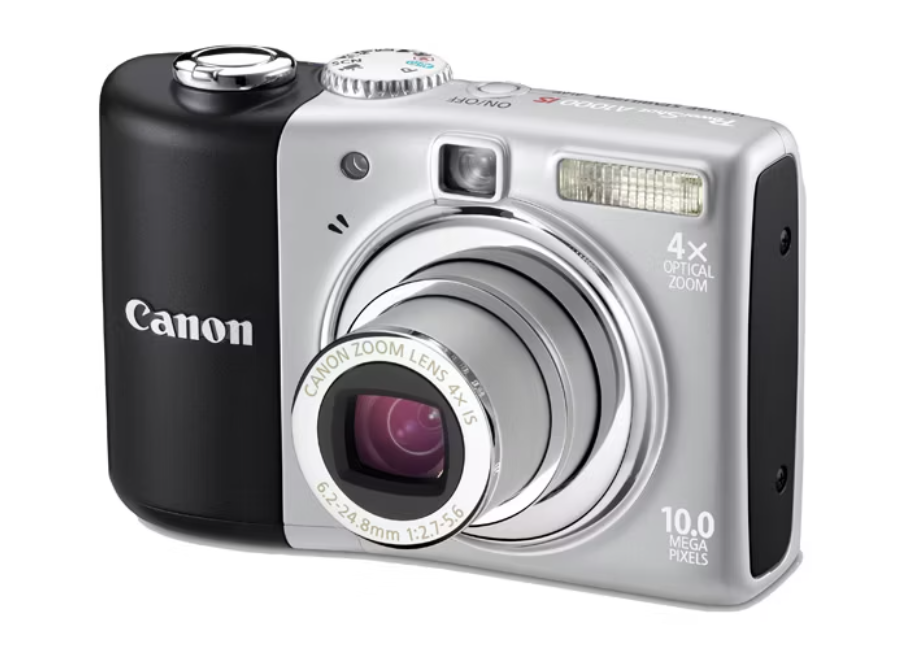 Фотоаппарат Canon PowerShot A1000 IS, серебристый