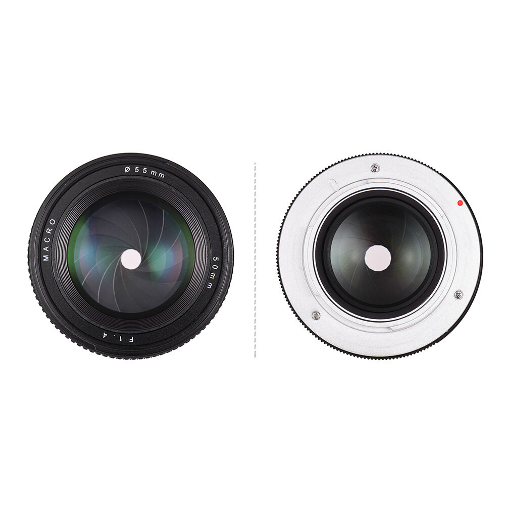 Объектив 50mm f/1.4 USM с большой диафрагмой, совместимый с Nikon D7000, D7100 и другими моделями, идеален для портретной и натюрмортной съемки