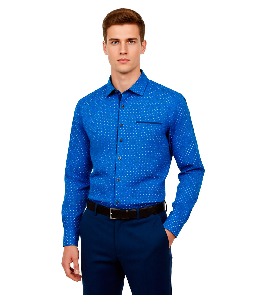 Школьная рубашка Рубашка с длинным рукавом для мальчиков