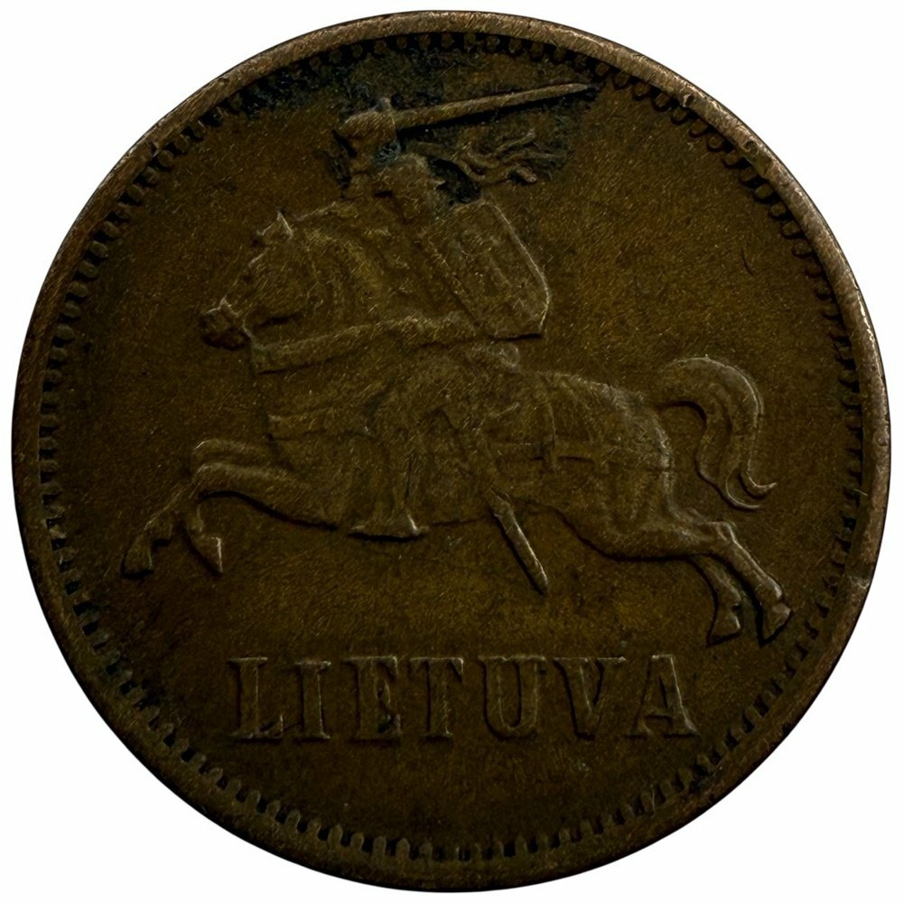 Литва 2 цента 1936 г. — фото 1
