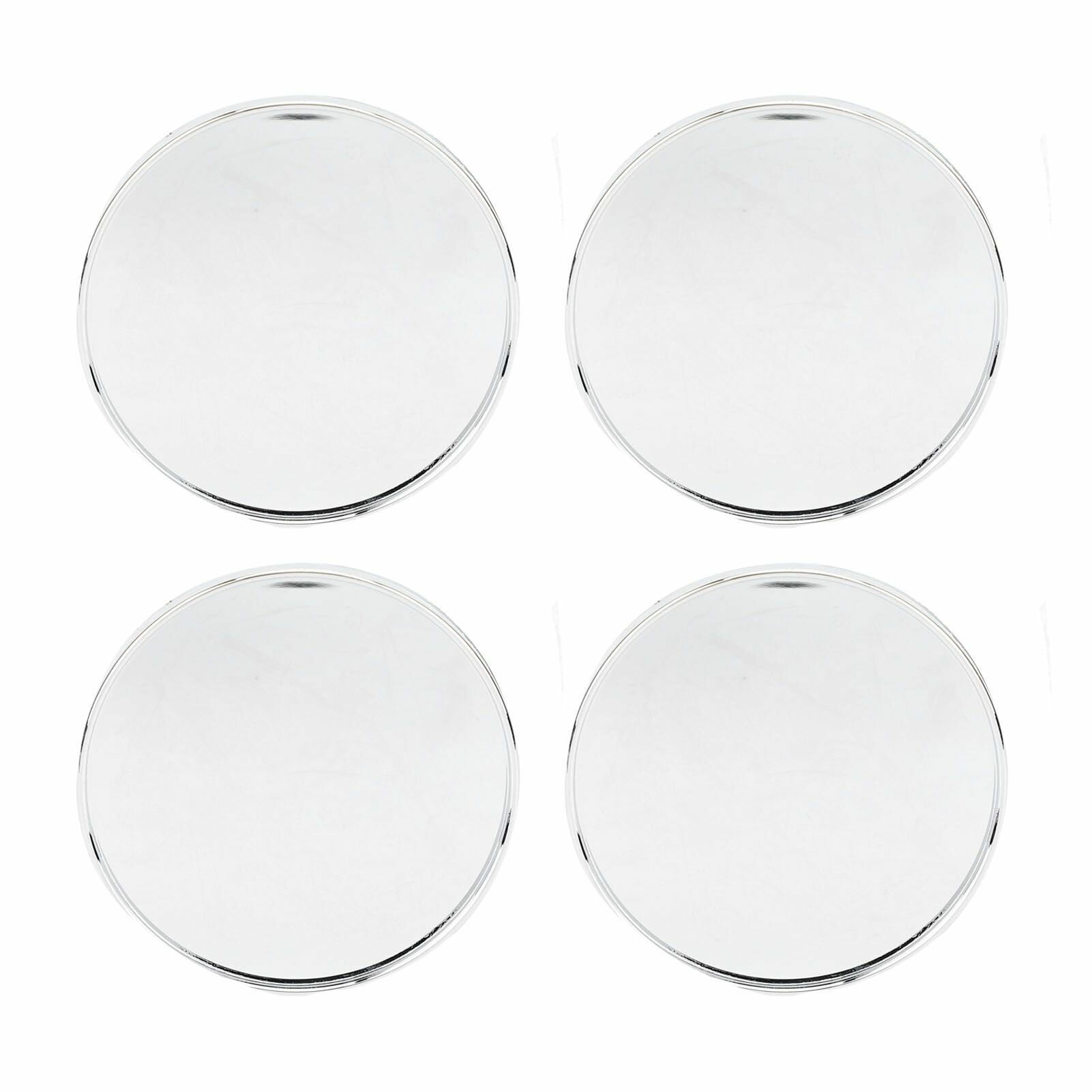 4 универсальных колпака ступицы 59x51 мм хромированные