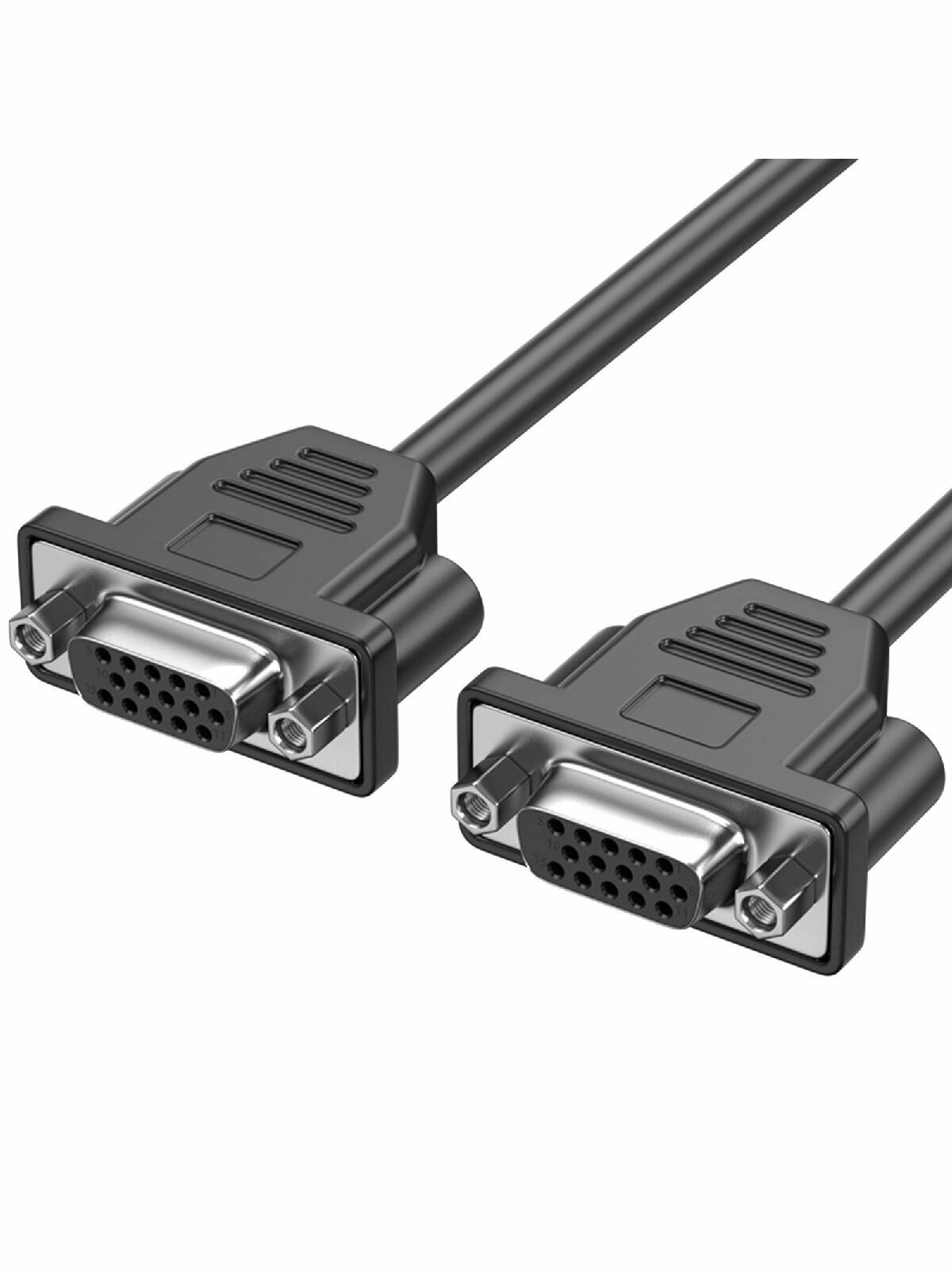 Удлинитель видеокабеля с 15 отверстиями VGA от розетки к розетке 30 см