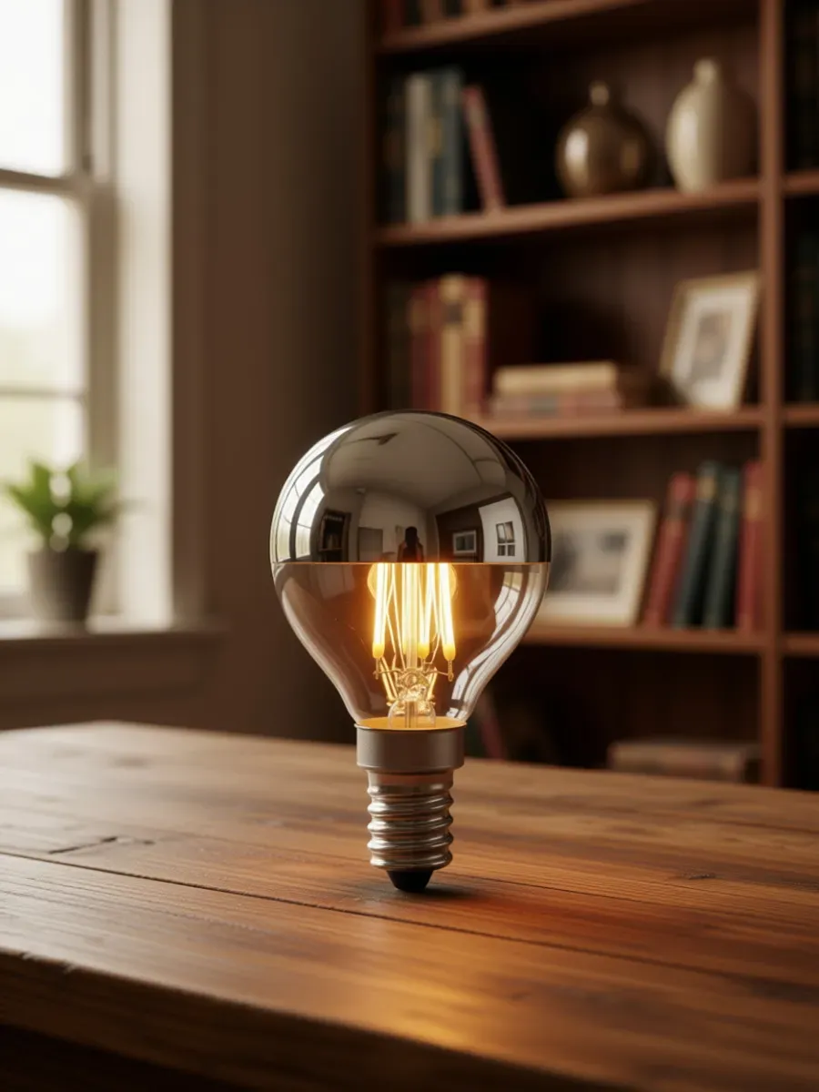 Светодиодная лампочка, типоразмер G45, цоколь E14, 4 Вт, цветовая температура 2700к