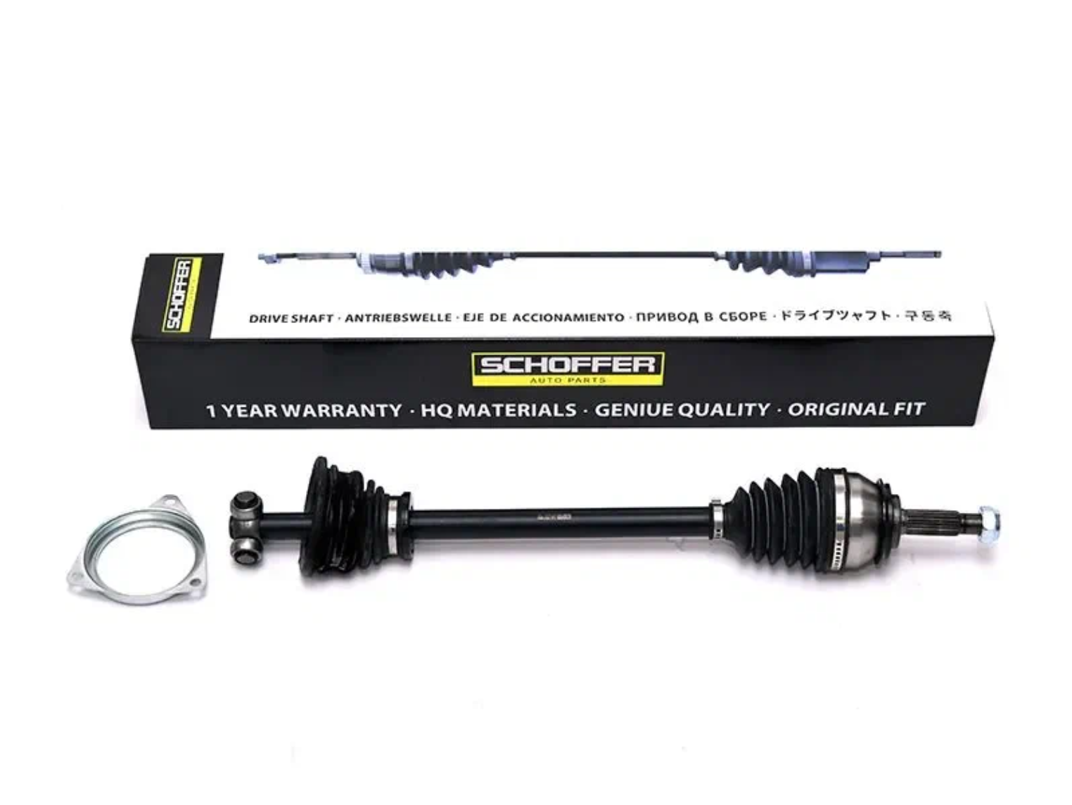 Привод в сборе левый Renault Logan 2004-2016 МКПП 8 клапанов, SHF-27017