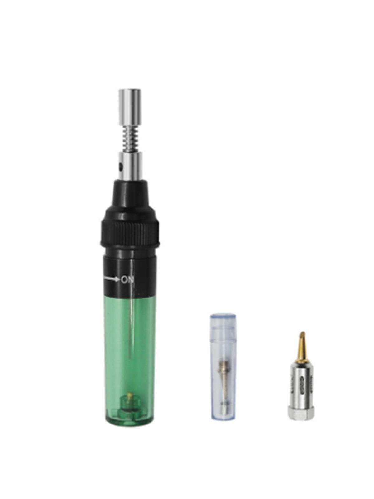 Бытовой портативный газовый паяльник-ручка 4 в 1