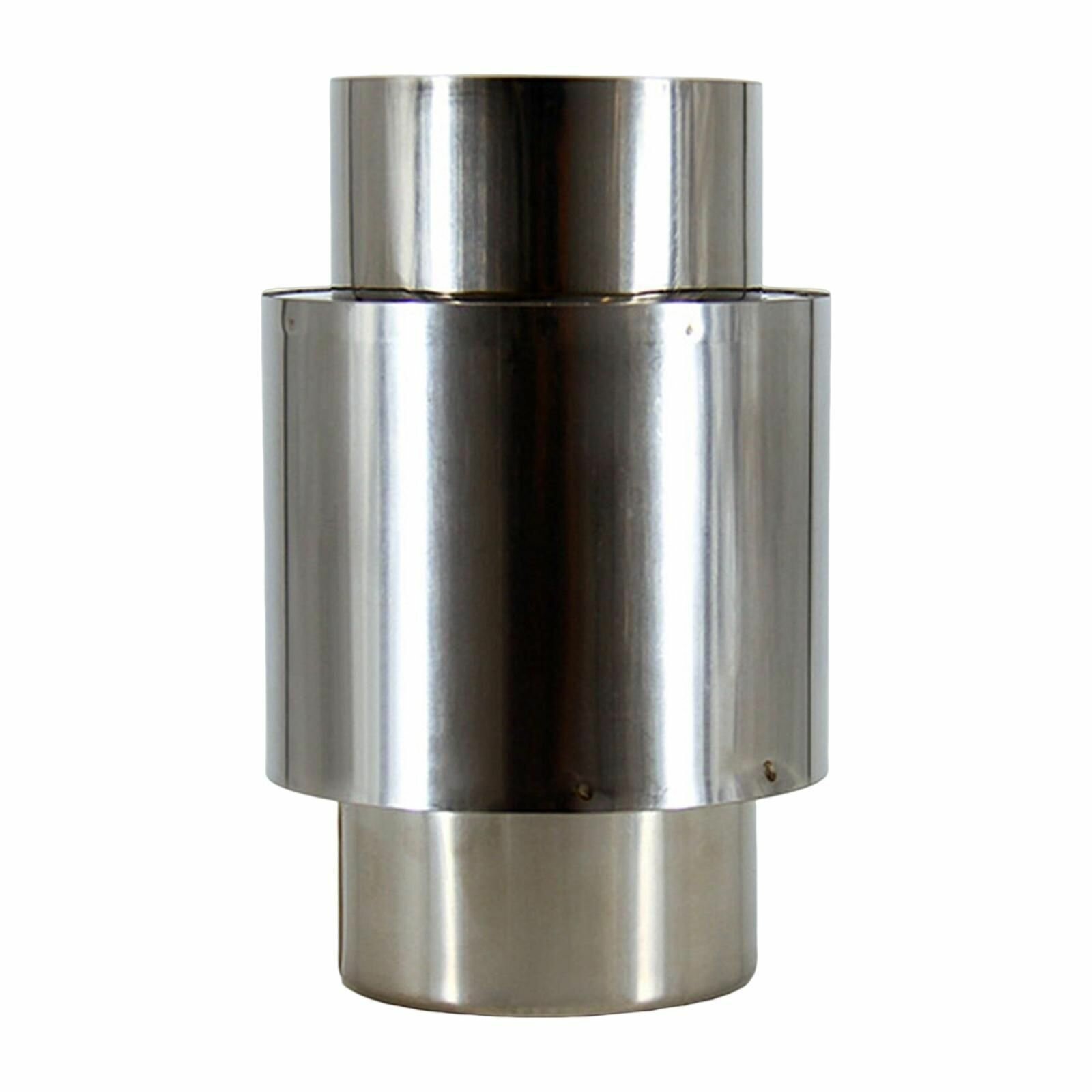 Труба дымоходная прямая из нержавеющей стали для дровяной печи, жаропрочная, для отопления