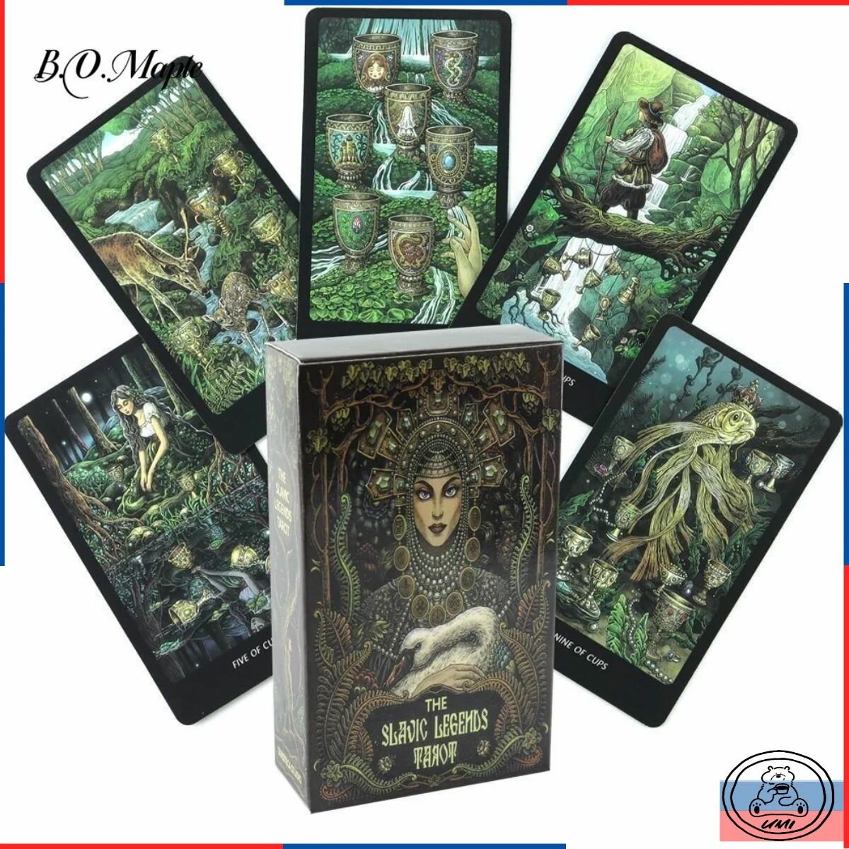 The Slavic Legends Tarot Карты Таро славянских легенд 10.3*6см