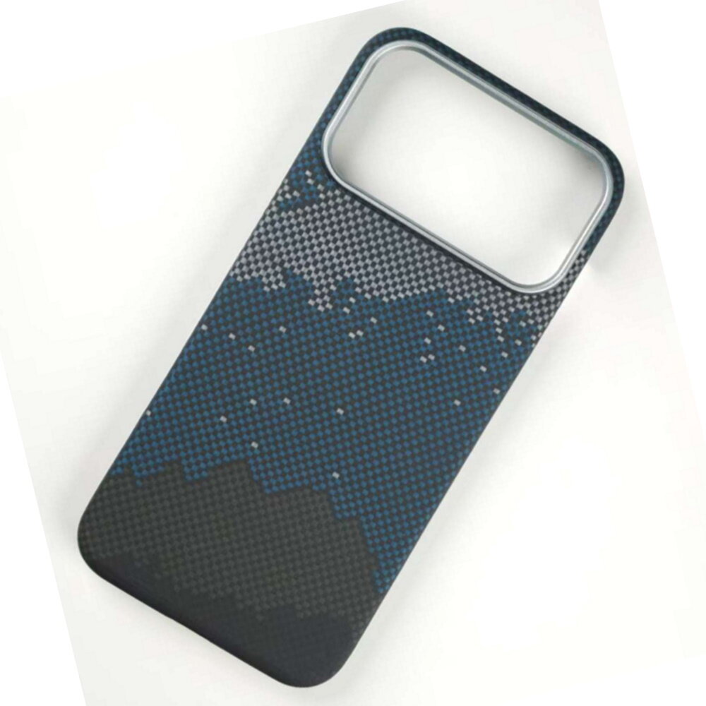 Карбоновый чехол Carbon Shield для iPhone 17 Pro с Magsafe Galaxy