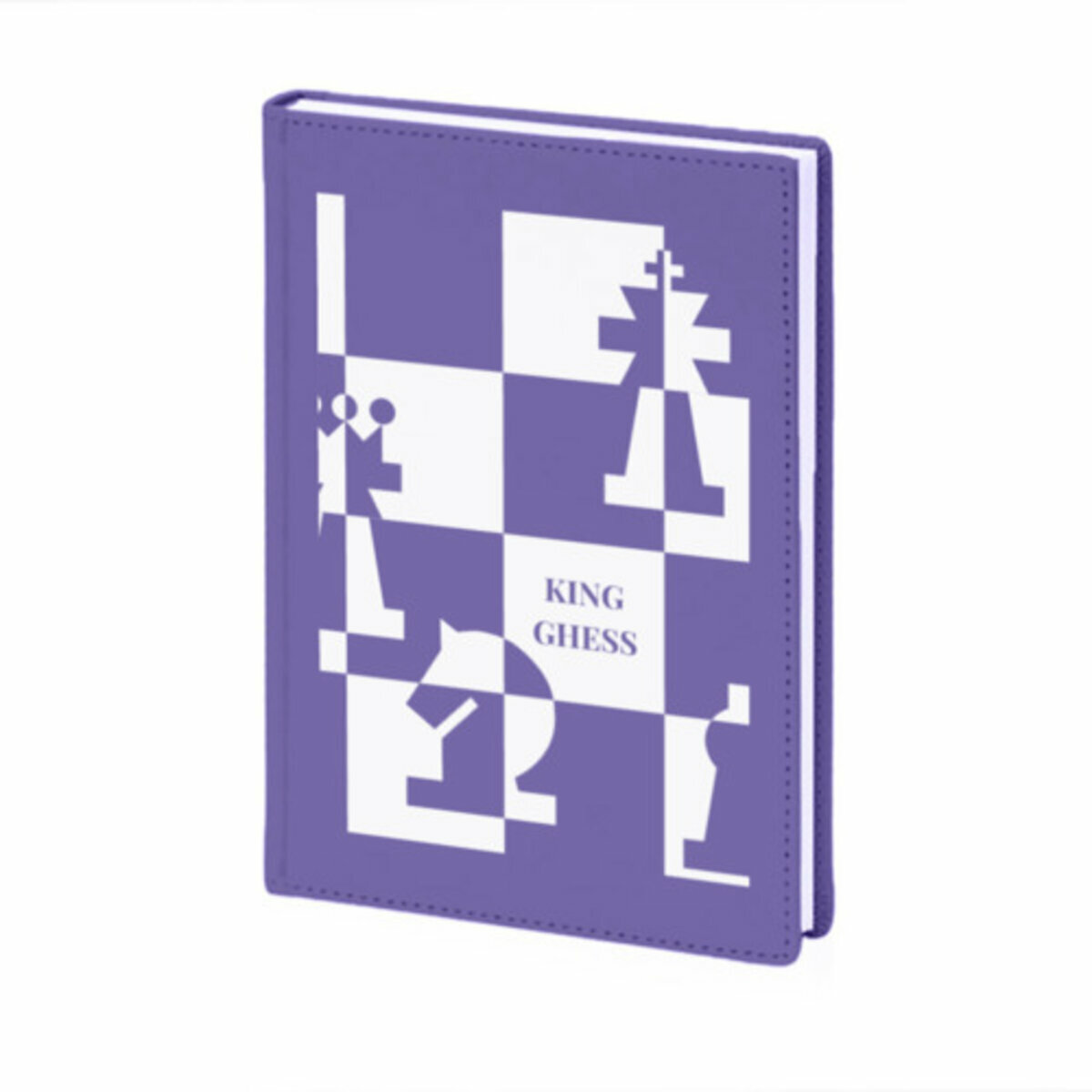 Ежедневник «Шахматы. Подарок шахматисту. Шахматный клуб» (фиолетовый)